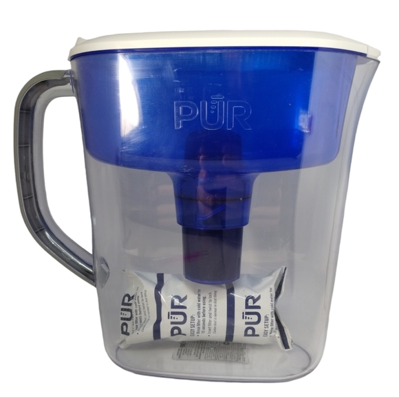 Pur | Dining | Pur Water Filteration Dispenser Pitcher Blue White 1 Cup ...
